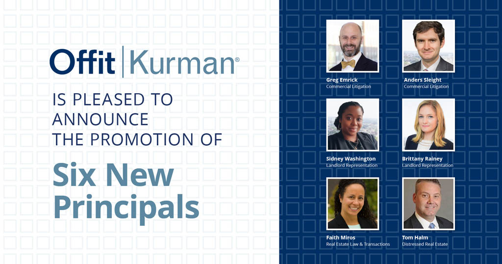 Offit Kurman Announces Promotion of Nine Lawyers | Amy Czekala