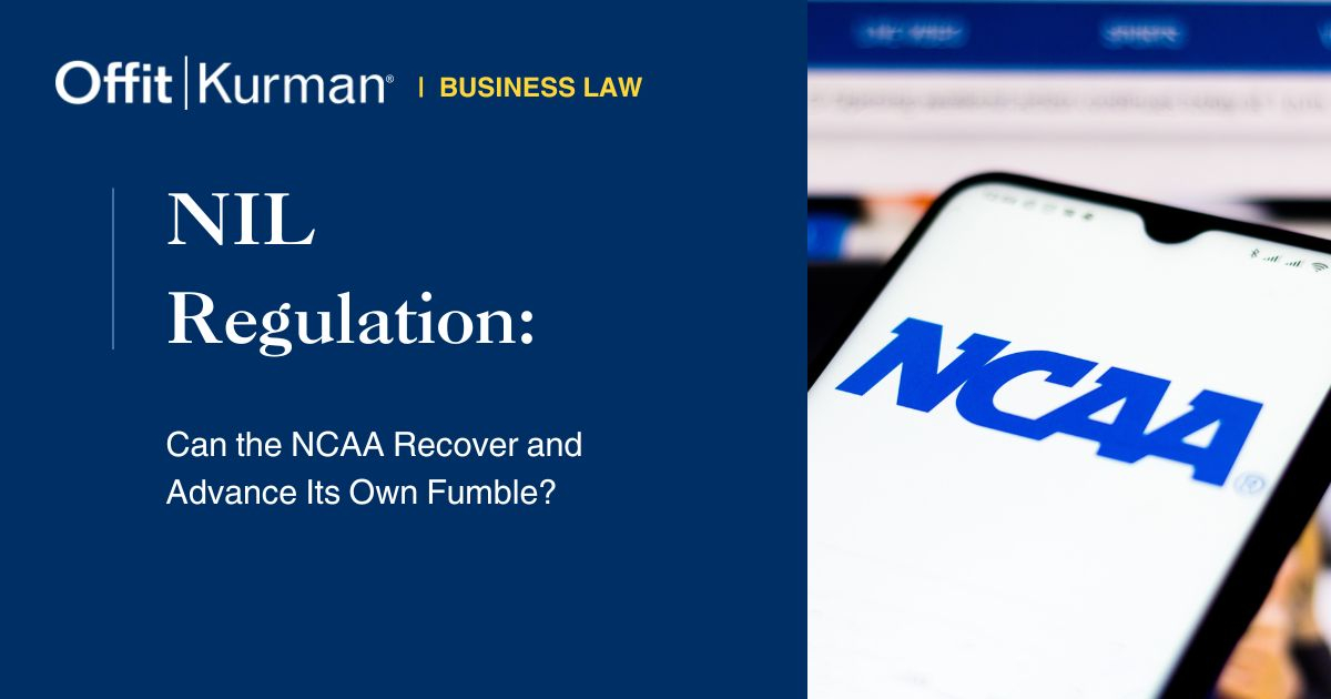 NIL Regulation: Can the NCAA Recover and Advance Its Own Fumble ...