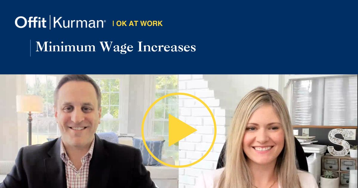 OK at Work: Minimum Wage Increases | OK at Work