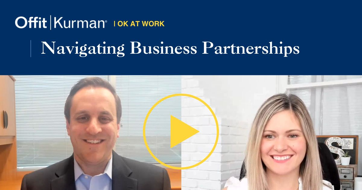 OK at Work: Navigating Business Partnerships | OK at Work