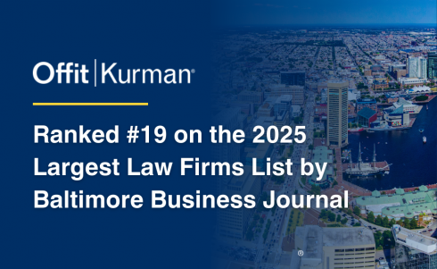 Baltimore Business Journal Ranks Offit Kurman #19 Among Largest Area ...